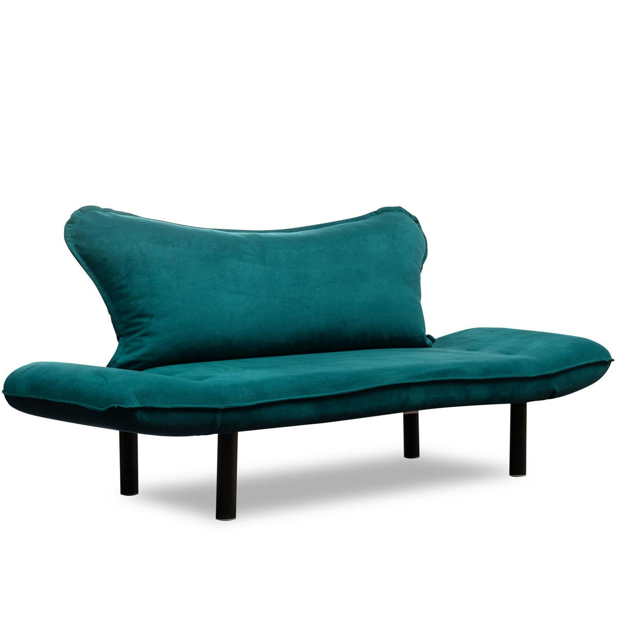 Banquette-lit bleu canard - ultra-compact, LUCCA | Banquettes ...