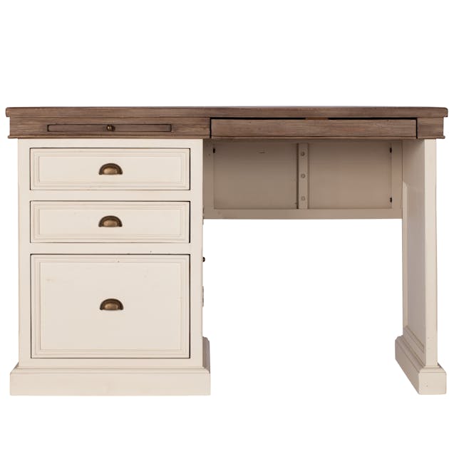 Bureau multimédia bois recyclé BRISTOL | Bureaux | Pier Import