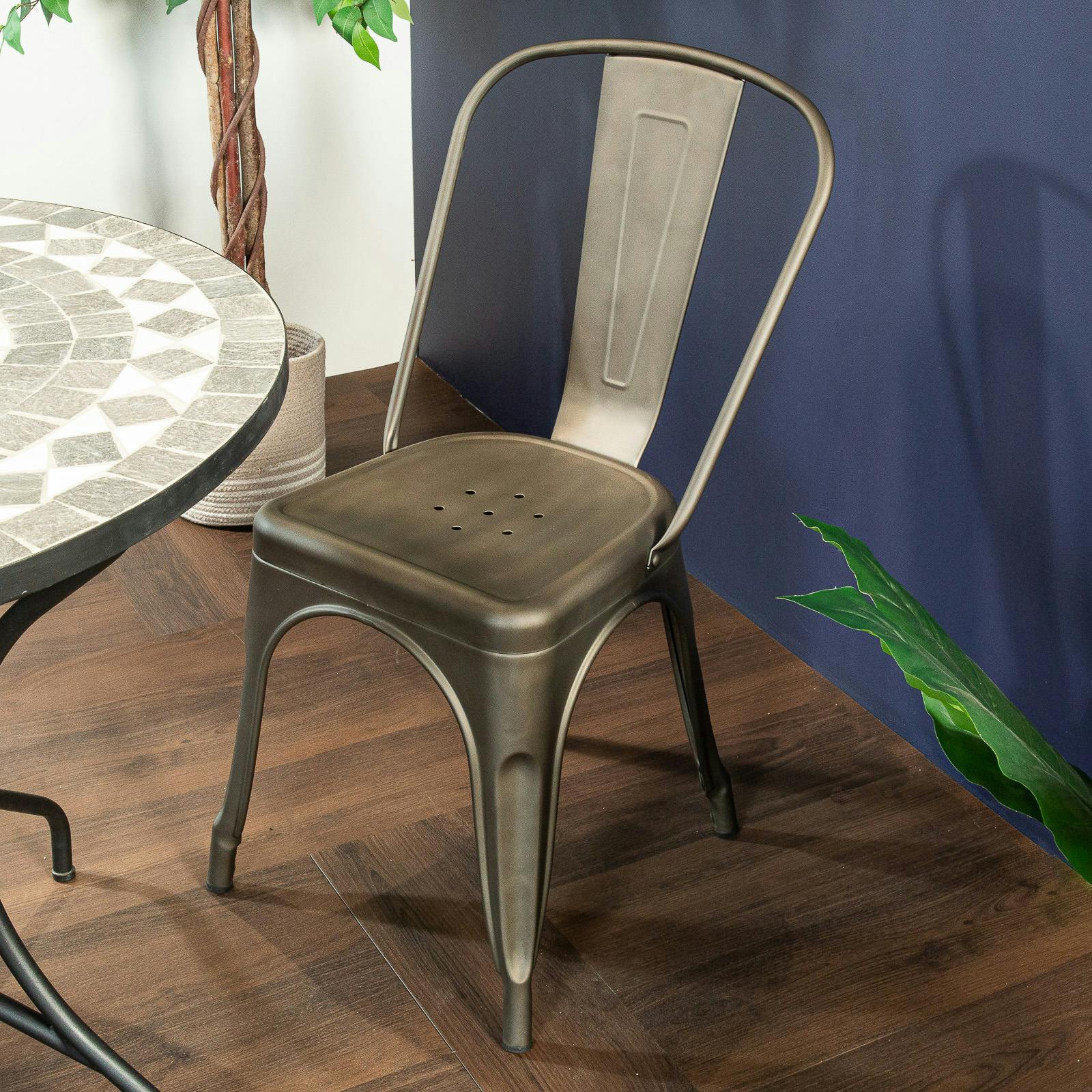 Chaise Bistrot Metal