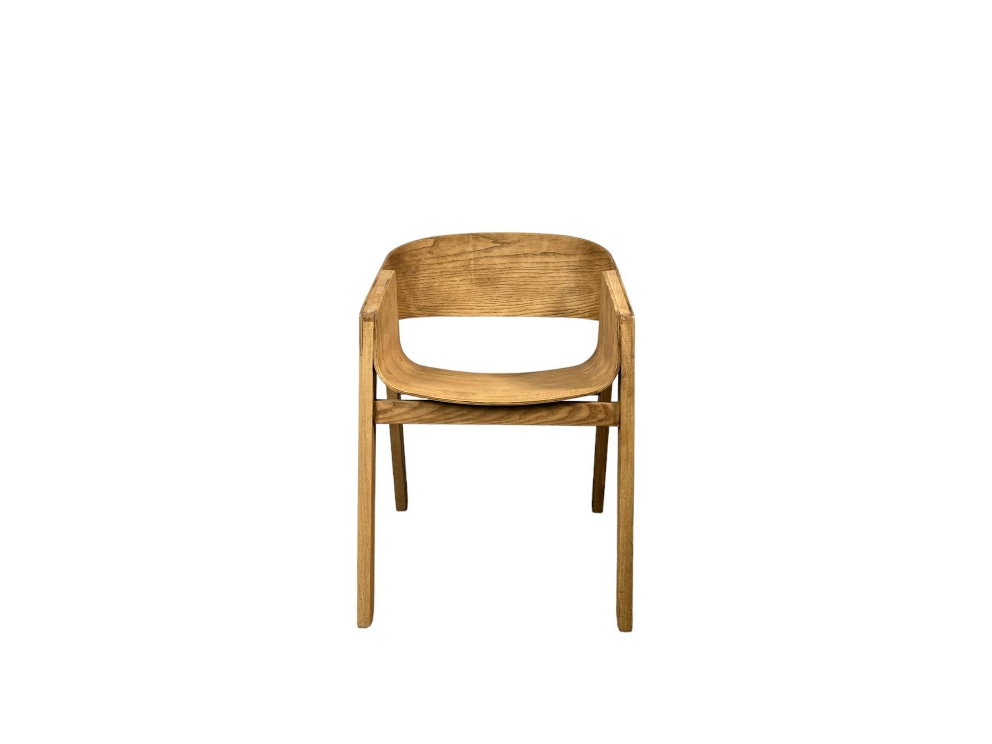 Chaise design en bois dossier large PALERME | Chaises | Pier Import