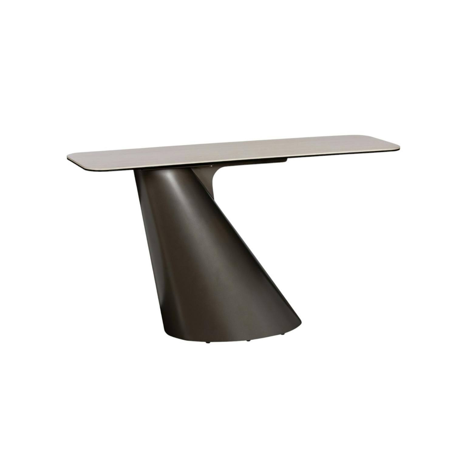 Console design en céramique blanche GIULIA | Consoles | Pier Import