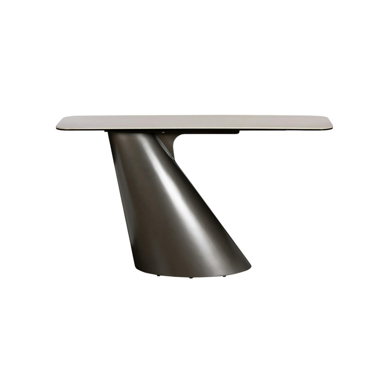 Console design en céramique blanche GIULIA | Consoles | Pier Import