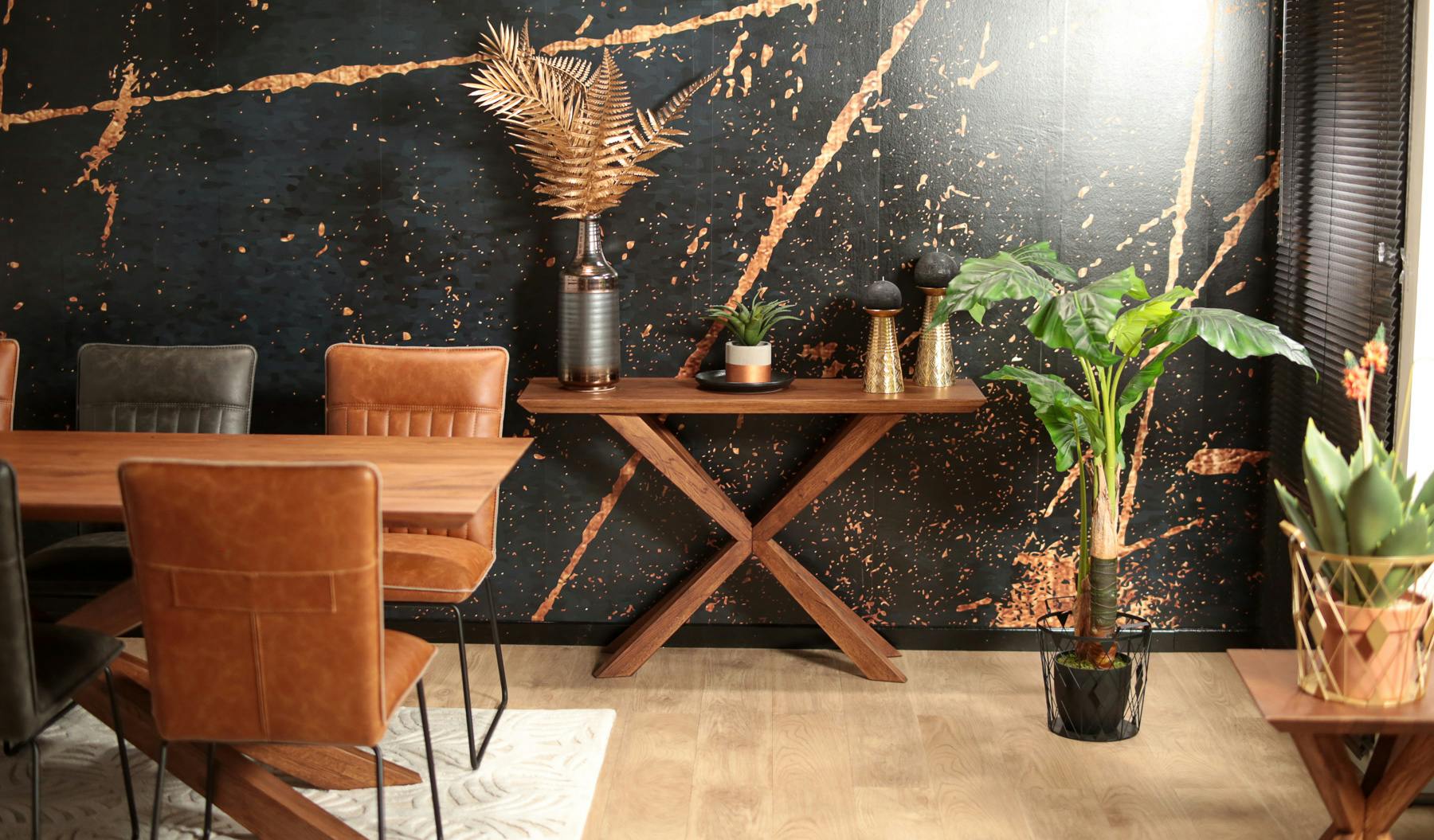 Console en bois de chêne moderne OKA | Consoles | Pier Import