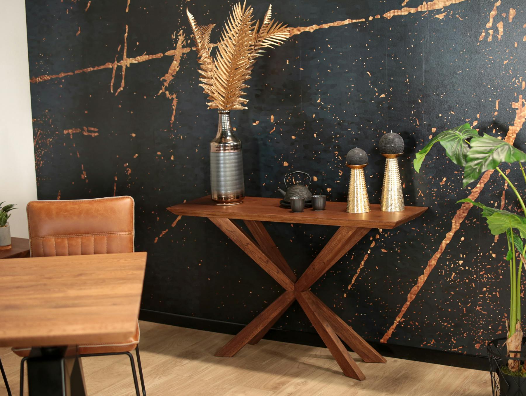 Console en bois de chêne moderne OKA | Consoles | Pier Import