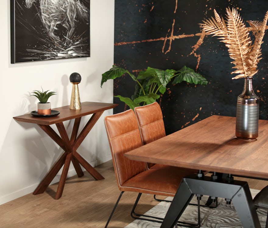 Console en bois de chêne moderne OKA | Consoles | Pier Import