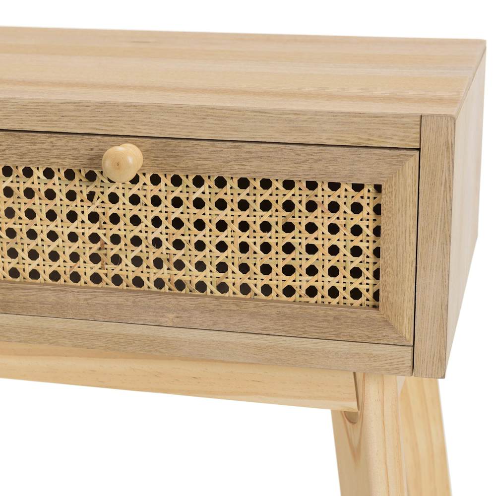 Console en rotin et bois MERIDA | Consoles | Pier Import