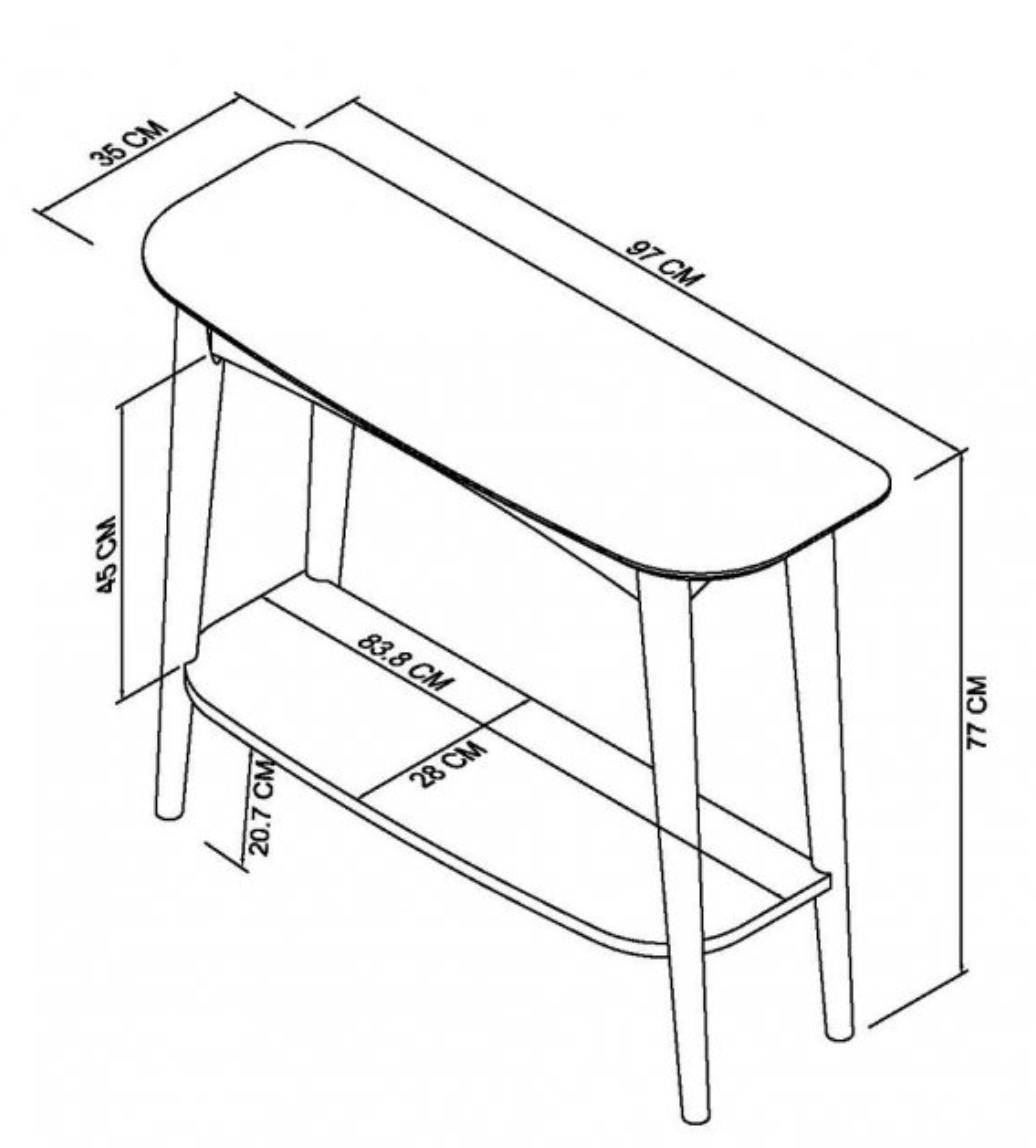Console scandinave COPENHAGUE | Consoles | Pier Import