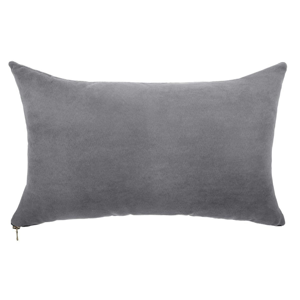Coussin rectangle gris 30x50cm | Coussins déco | Pier Import