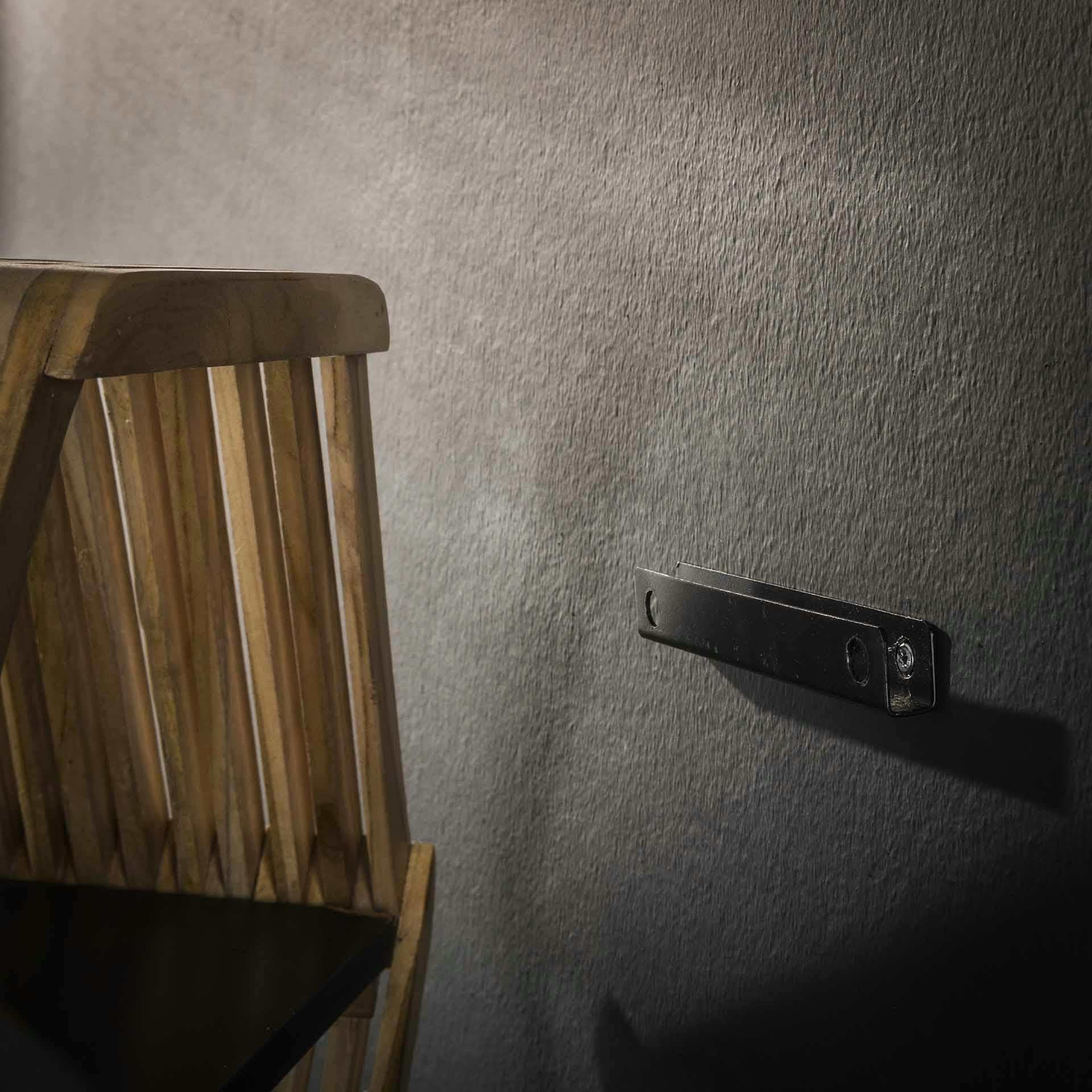 Etagère murale en bois de teck recyclé forme hexagonale (lot de 2) JAVA | Etagères murales ...