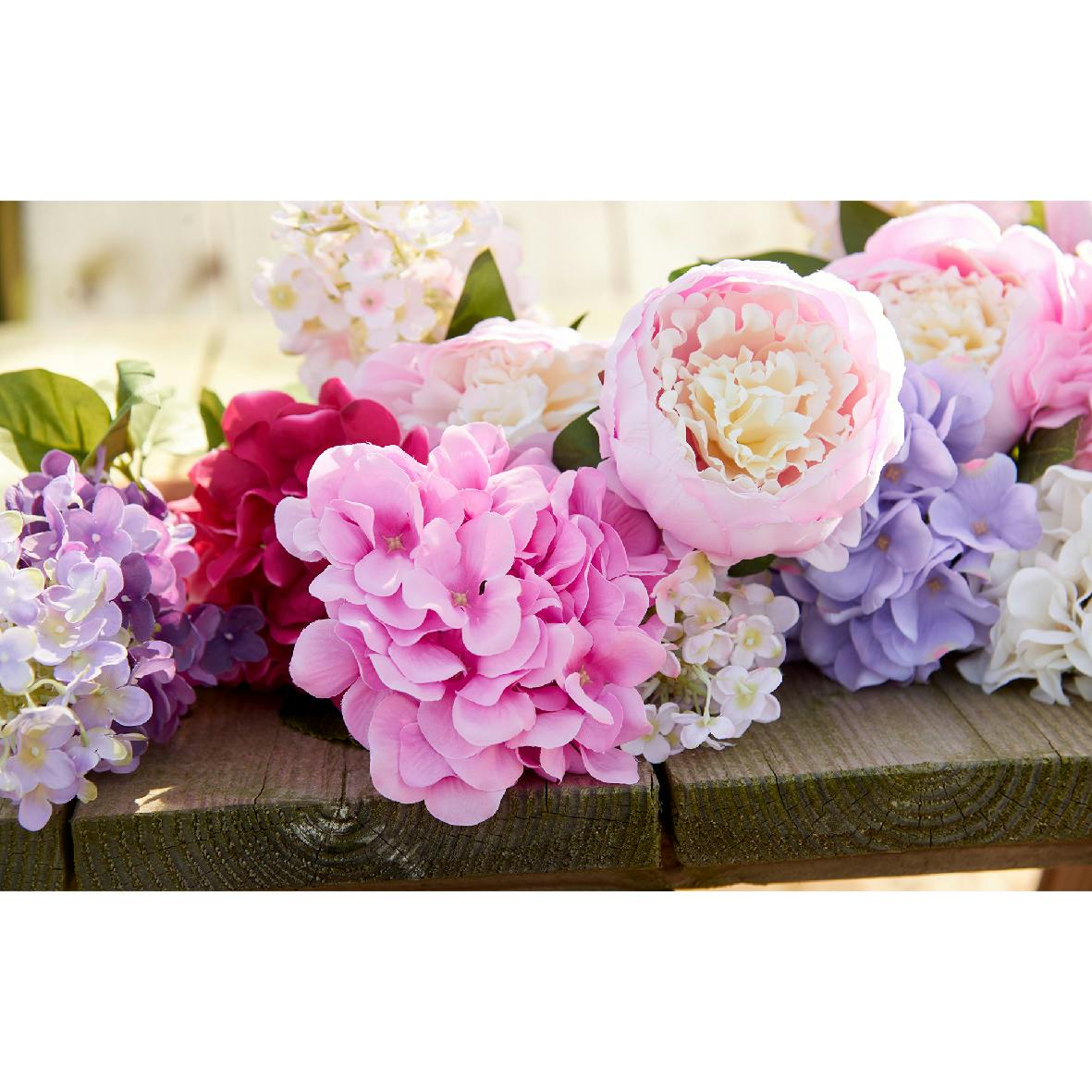 Hortensia artificiel sur tige, couleur lilas | Fleurs / Plantes ...