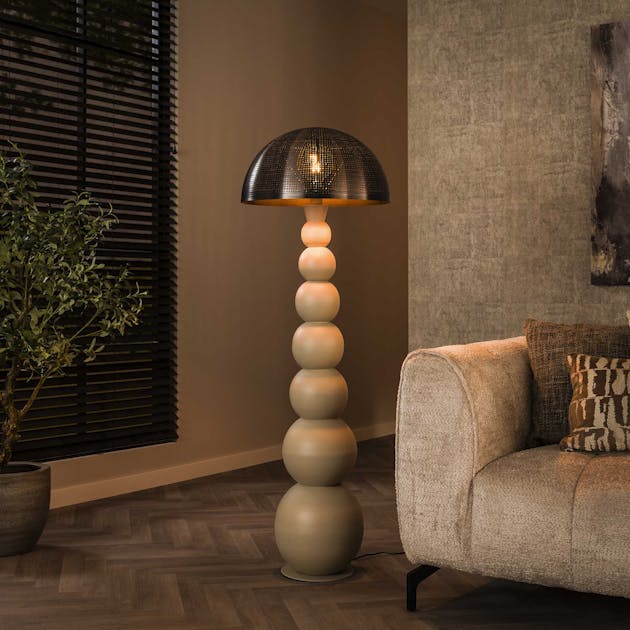 Lampadaire de salon pied boule NOVA | Lampadaires | Pier Import