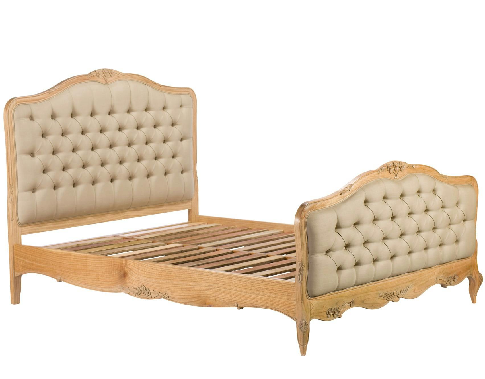 Lit capitonné romantique 180 cm BLOIS | Lits | Pier Import