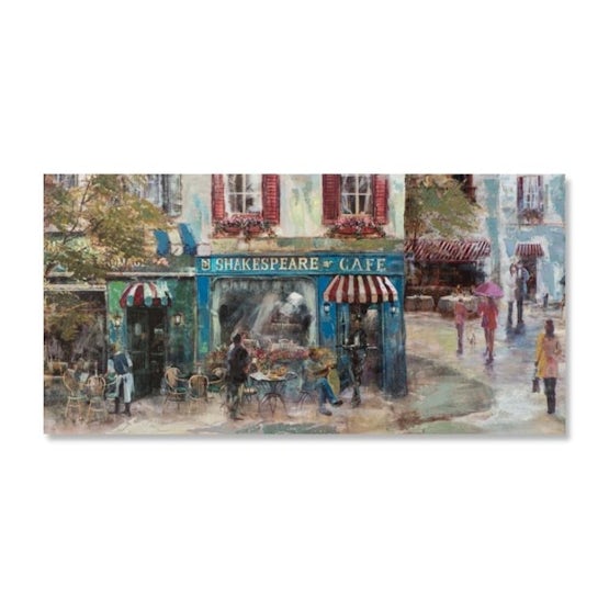 Tableau Paysage Urbain Buildings Ponts Tableaux Et Toiles
