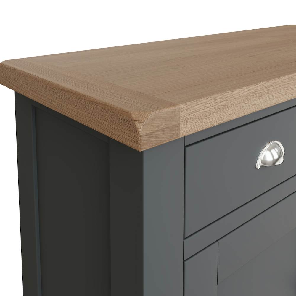 Petit buffet en bois finition charbon COVENTRY | Buffets / Bahuts ...