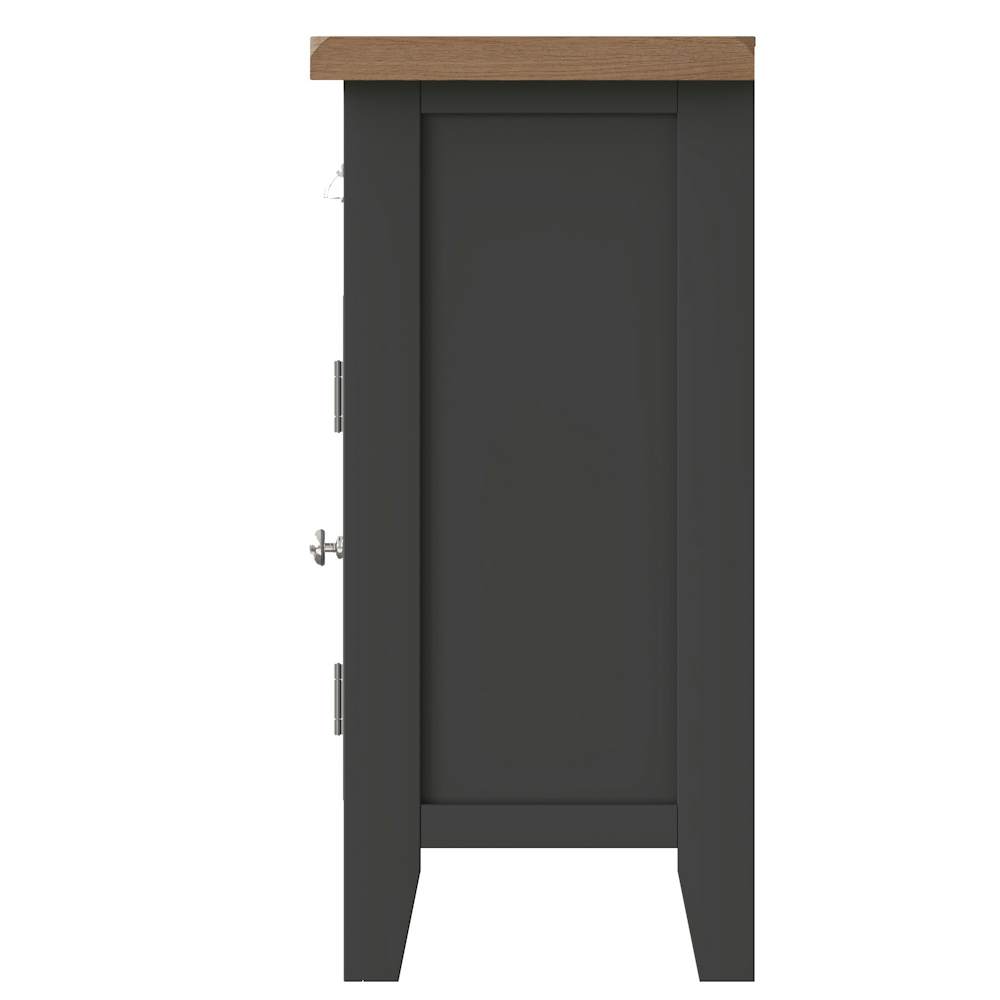 Petit buffet en bois finition charbon COVENTRY | Buffets / Bahuts ...