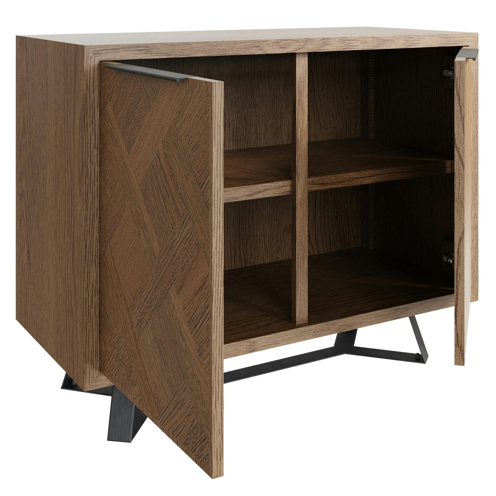 Petit buffet moderne en chêne PIANA | Buffets / Bahuts | Pier Import