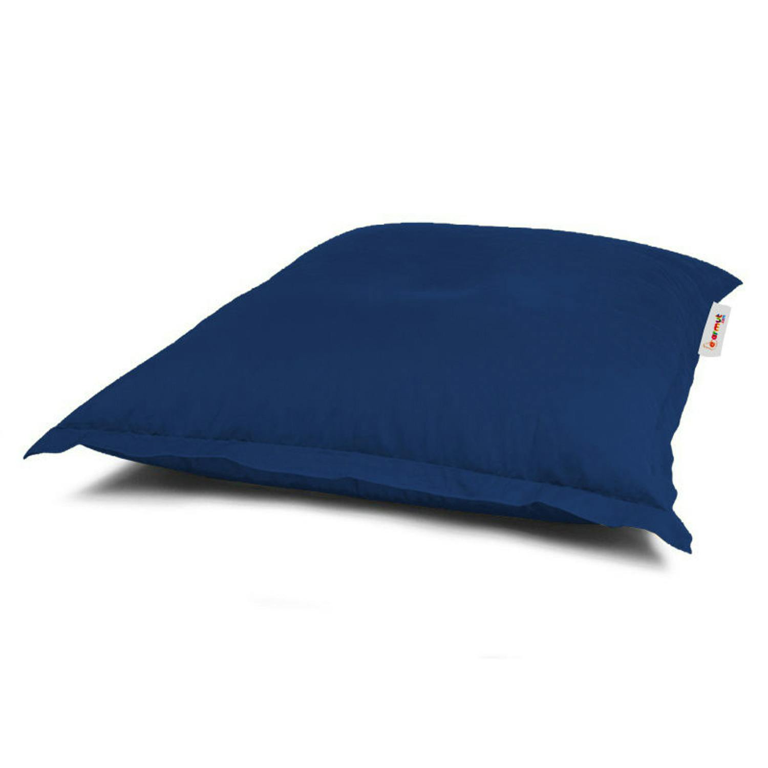 Pouf coussin de sol extérieur bleu foncé - 100 cm ARTA | Coussins ...