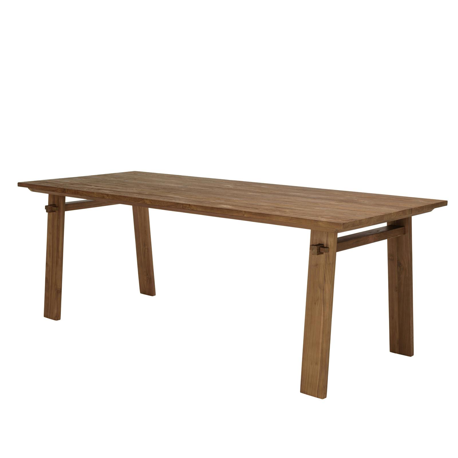 Table à manger 220 cm en teck recyclé SWING | Tables à manger | Pier Import