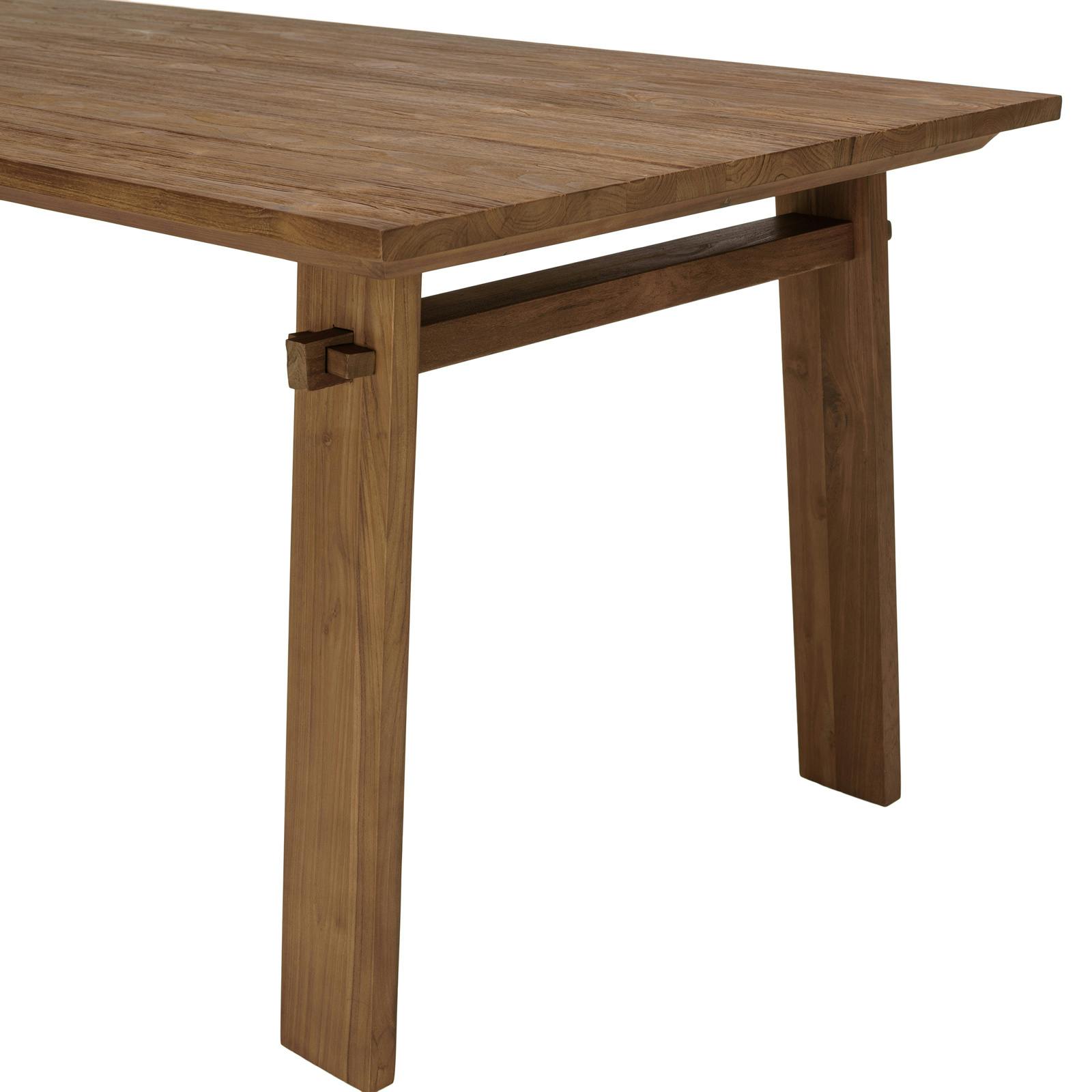 Table à manger 220 cm en teck recyclé SWING | Tables à manger | Pier Import
