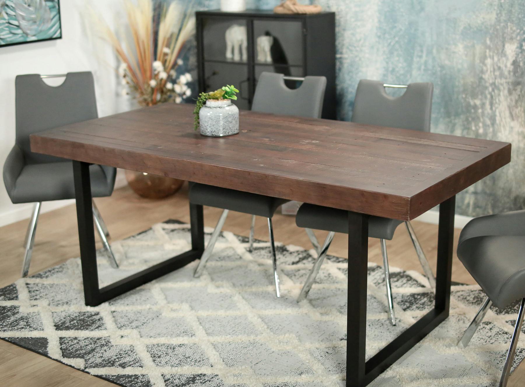 Table à manger bois recyclé 180 cm SAMOA | Tables à manger | Pier Import