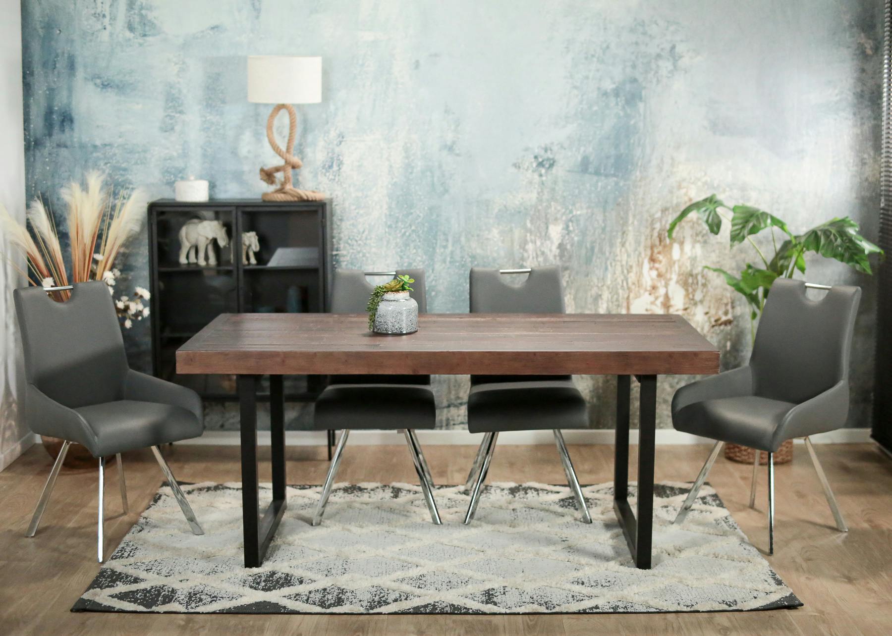 Table à manger bois recyclé 180 cm SAMOA | Tables à manger | Pier Import