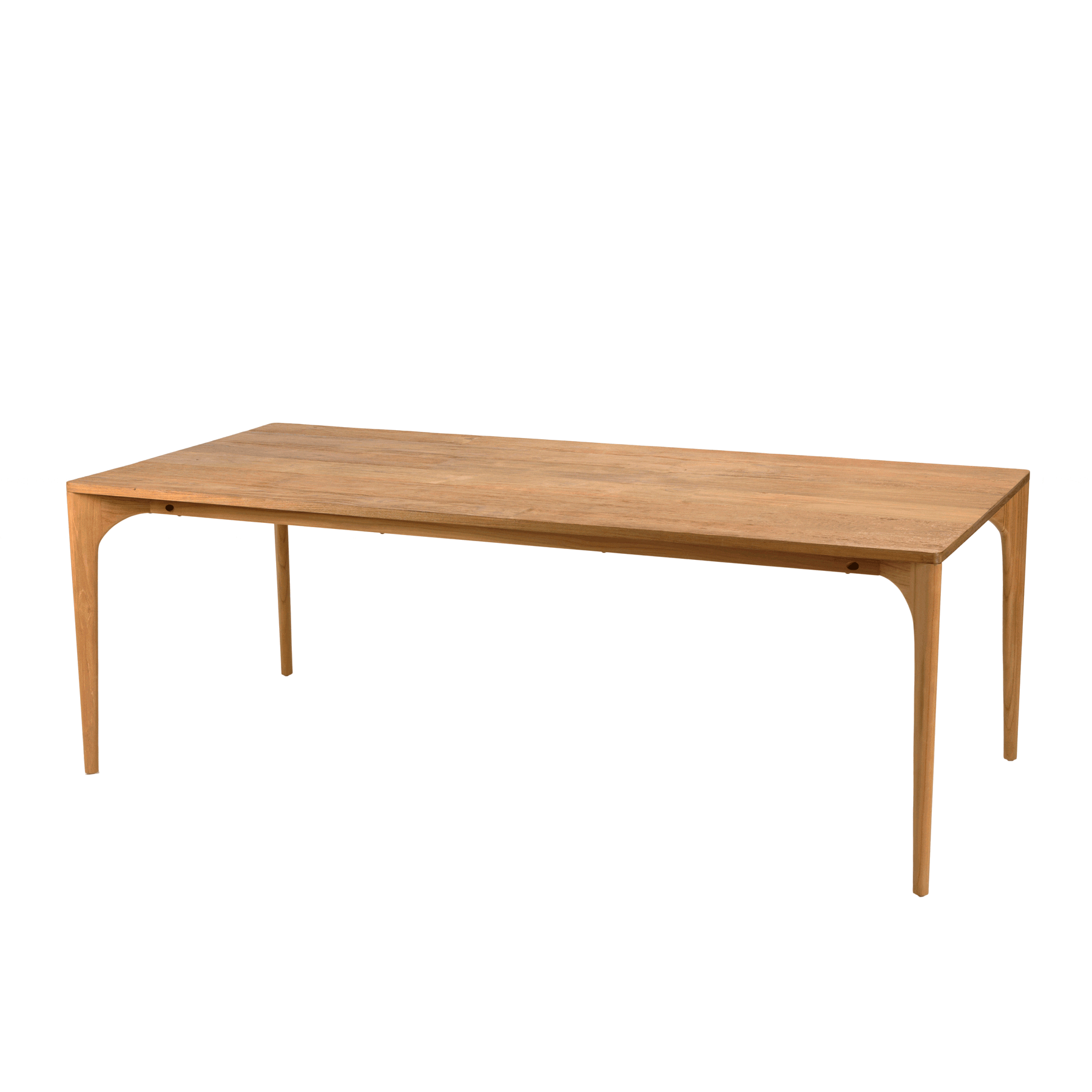 Table à manger contemporaine teck 220 cm PANAMA | Tables à manger ...