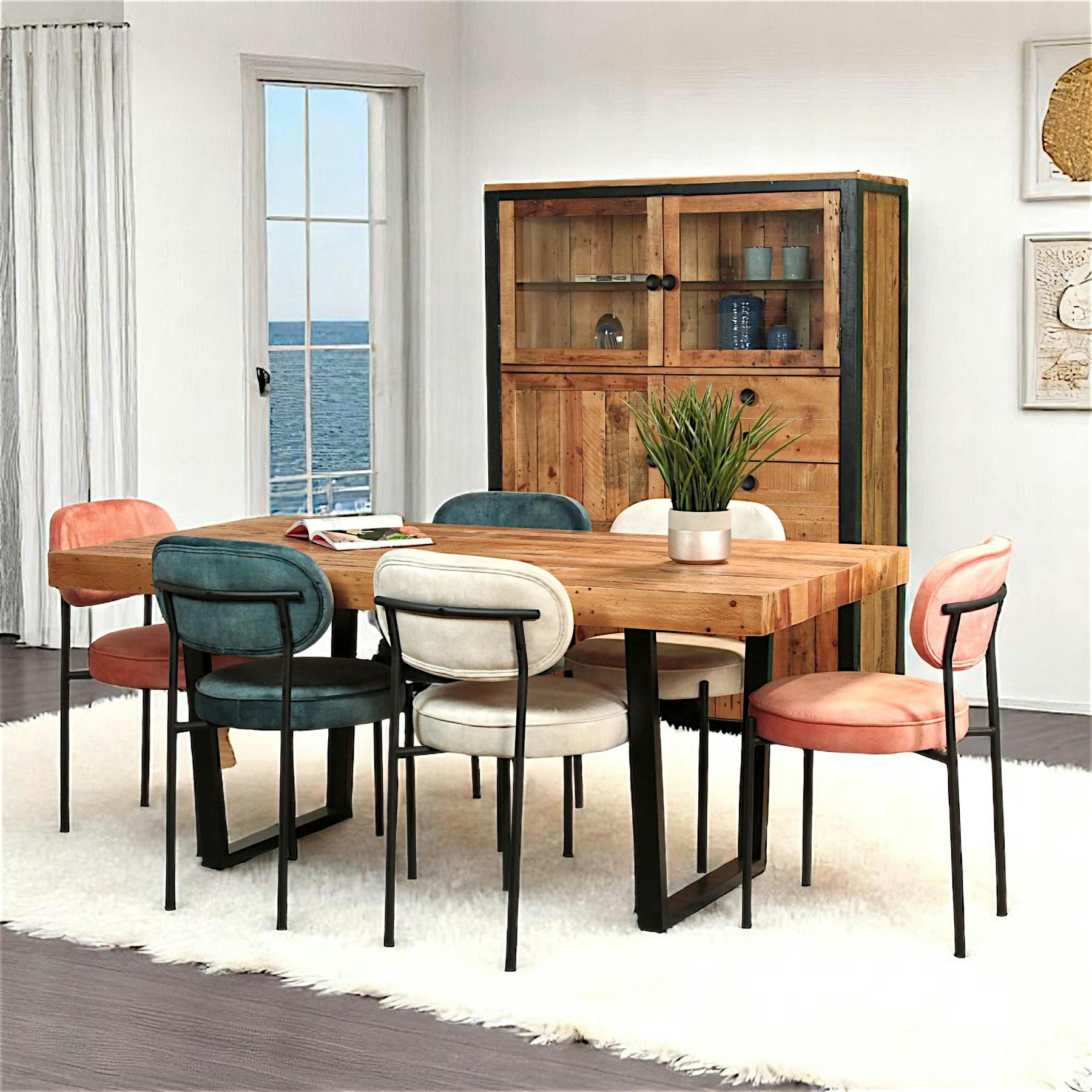 Table à manger en bois recyclé 180 cm CANBERRA | Tables à manger | Pier ...