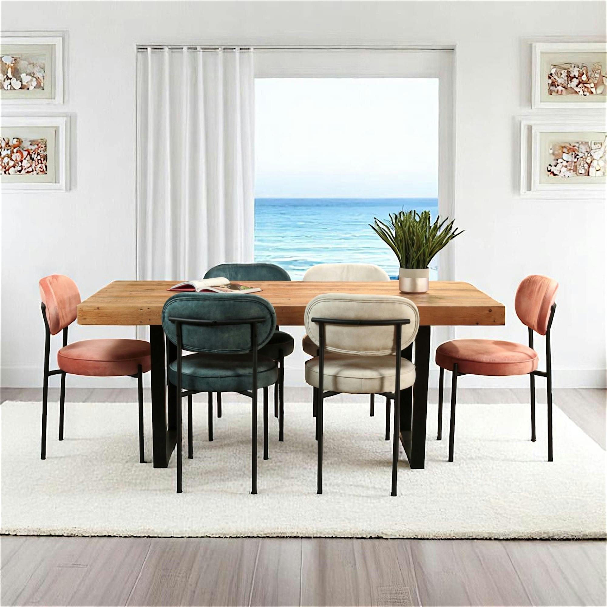 Table à manger en bois recyclé 180 cm CANBERRA | Tables à manger | Pier ...