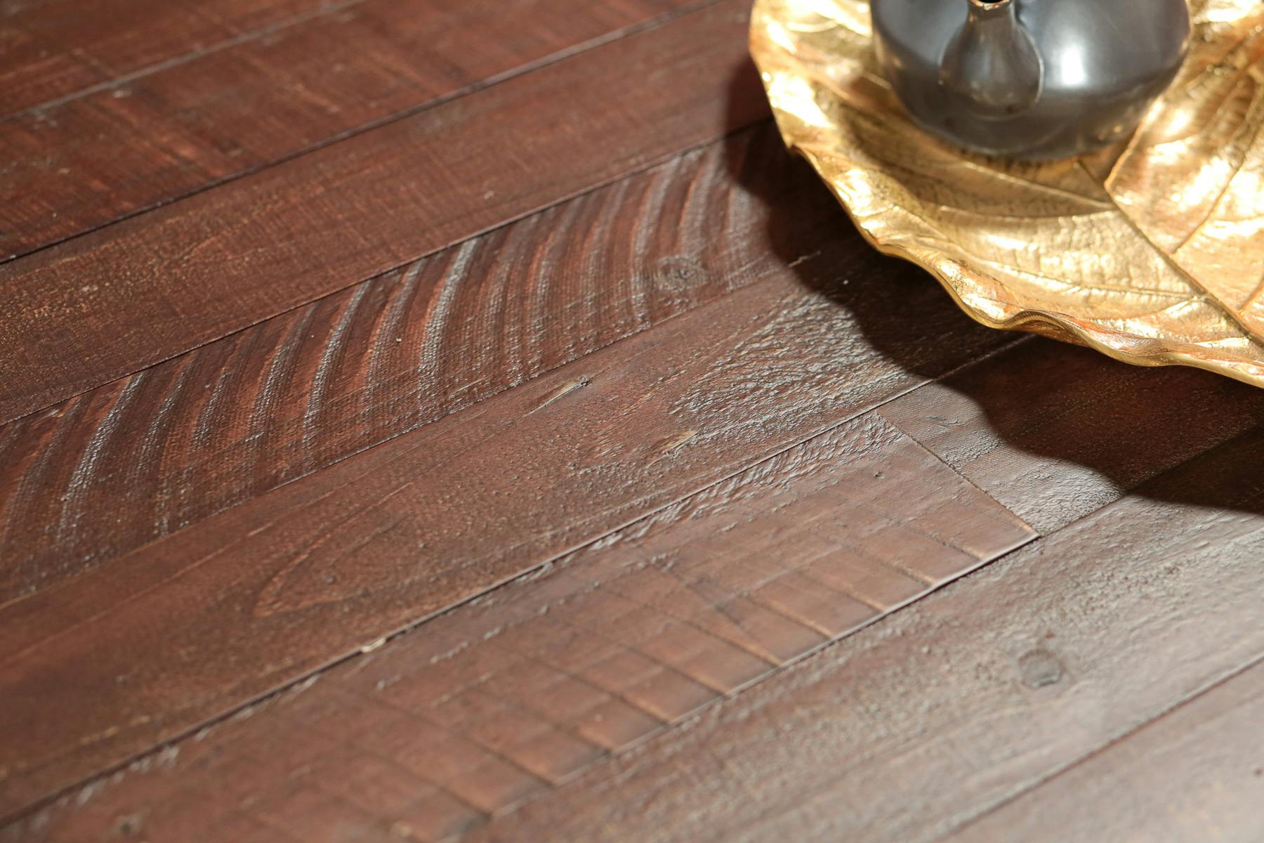 Table à manger ronde bois recyclé D120 SAMOA | Tables à manger | Pier ...