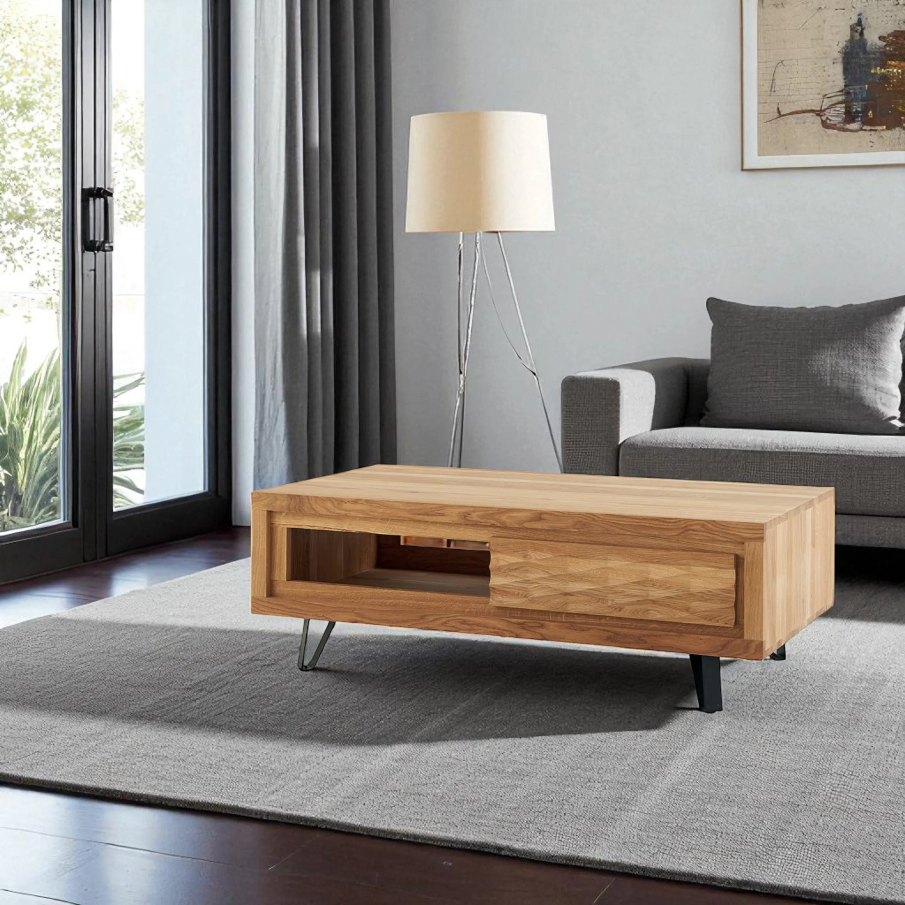 Table Basse Bois Massif 1
