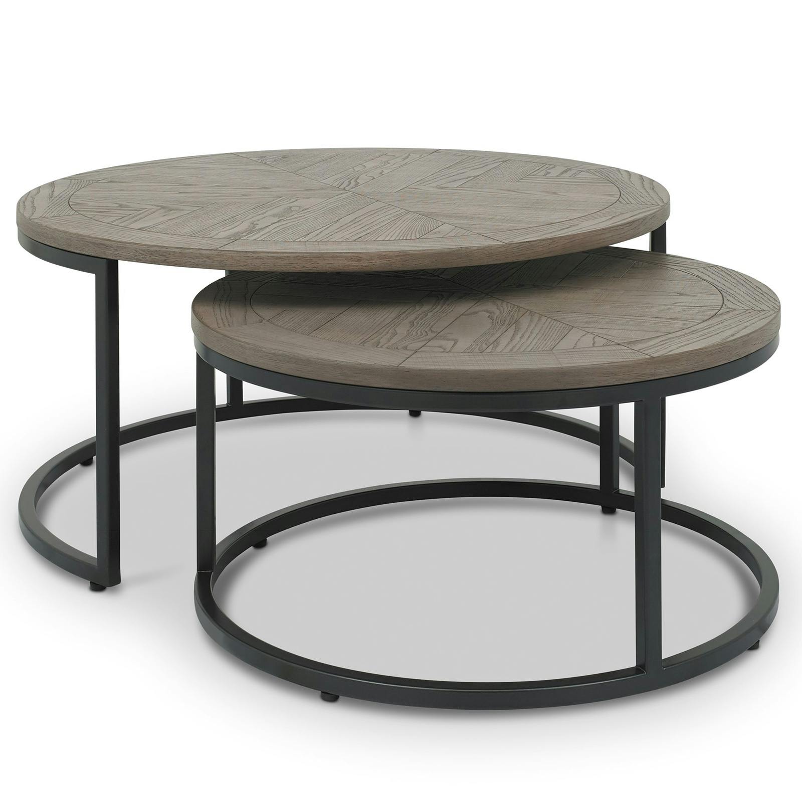 Table basse gigogne en bois (2 éléments) HOUSTON | Tables basses ...