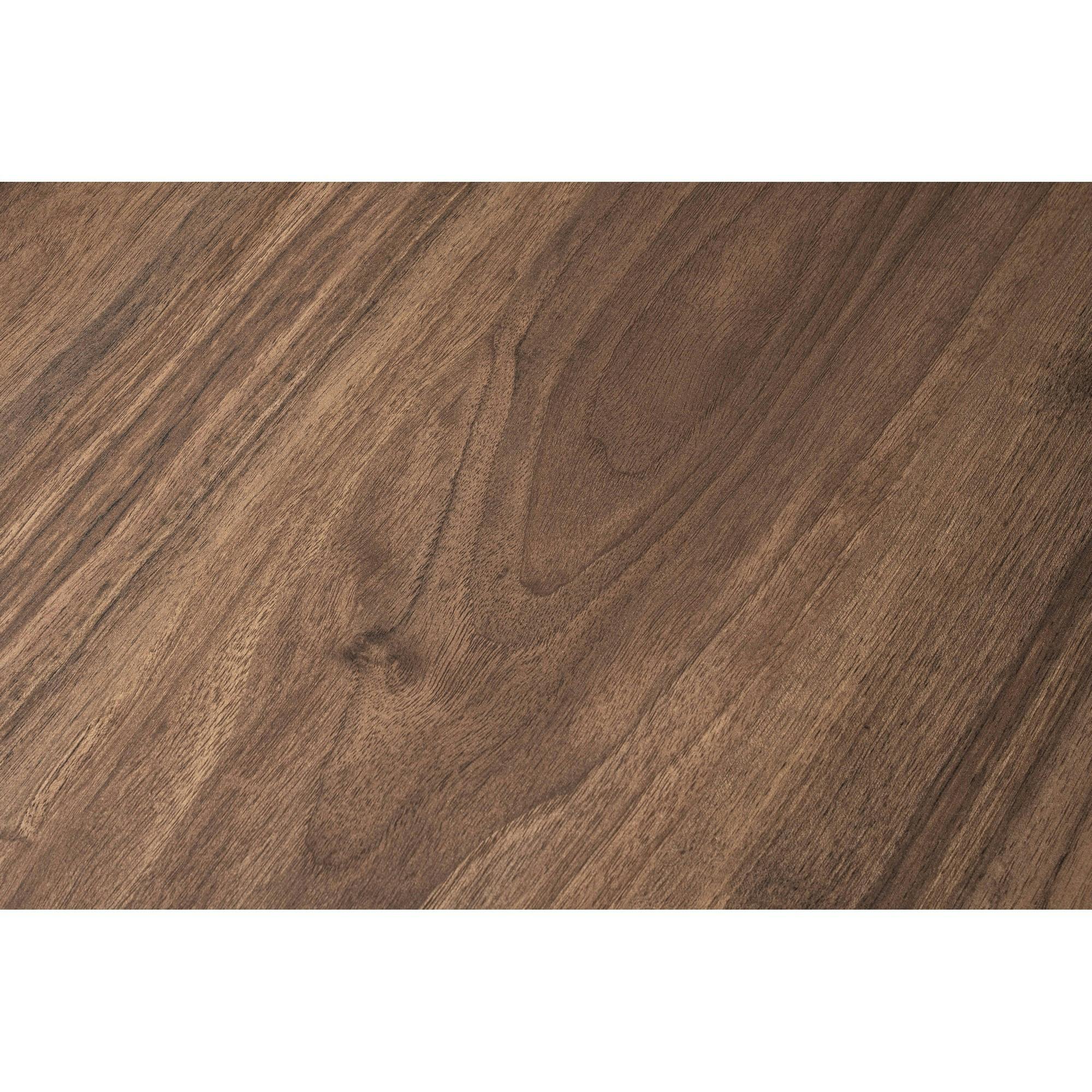 Table basse moderne effet bois de noyer - 2 hauteurs MARFA | Tables ...