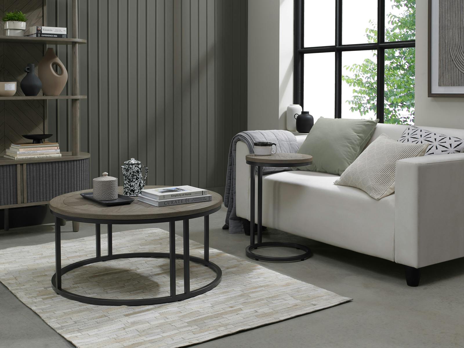 Table d'appoint ronde HOUSTON | Bouts de canapé | Pier Import