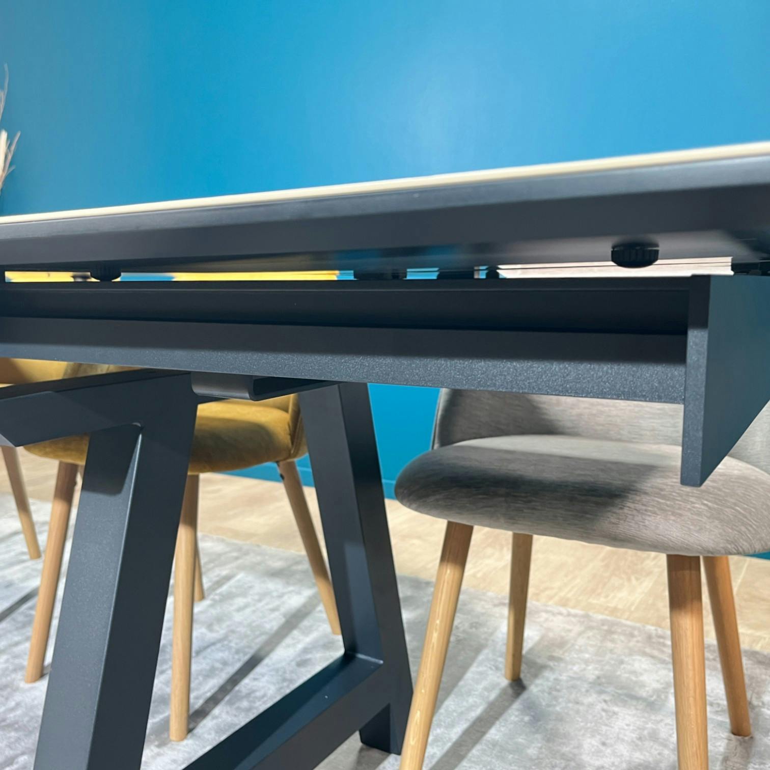 Table en céramique extensible effet bois 160-270 cm LOMBARDIE | Tables ...