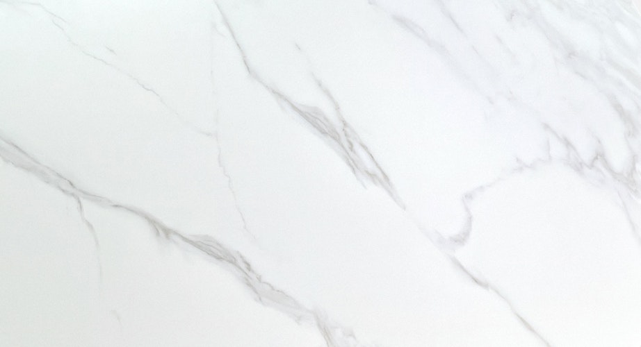 Table extensible céramique marbrée blanche pied mikado 140-200 cm ...