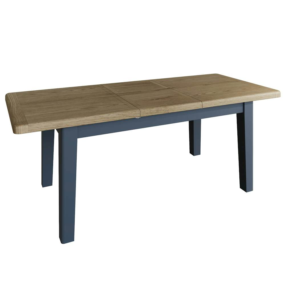 Table extensible en bois finition bleu profond 180-230 cm HOVE | Tables ...
