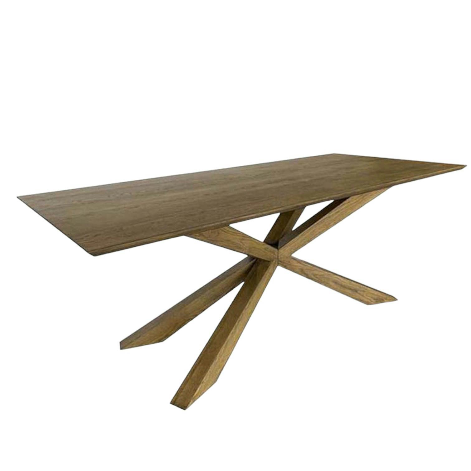 Table mikado en chêne 220 cm MANHATTAN | Tables à manger | Pier Import