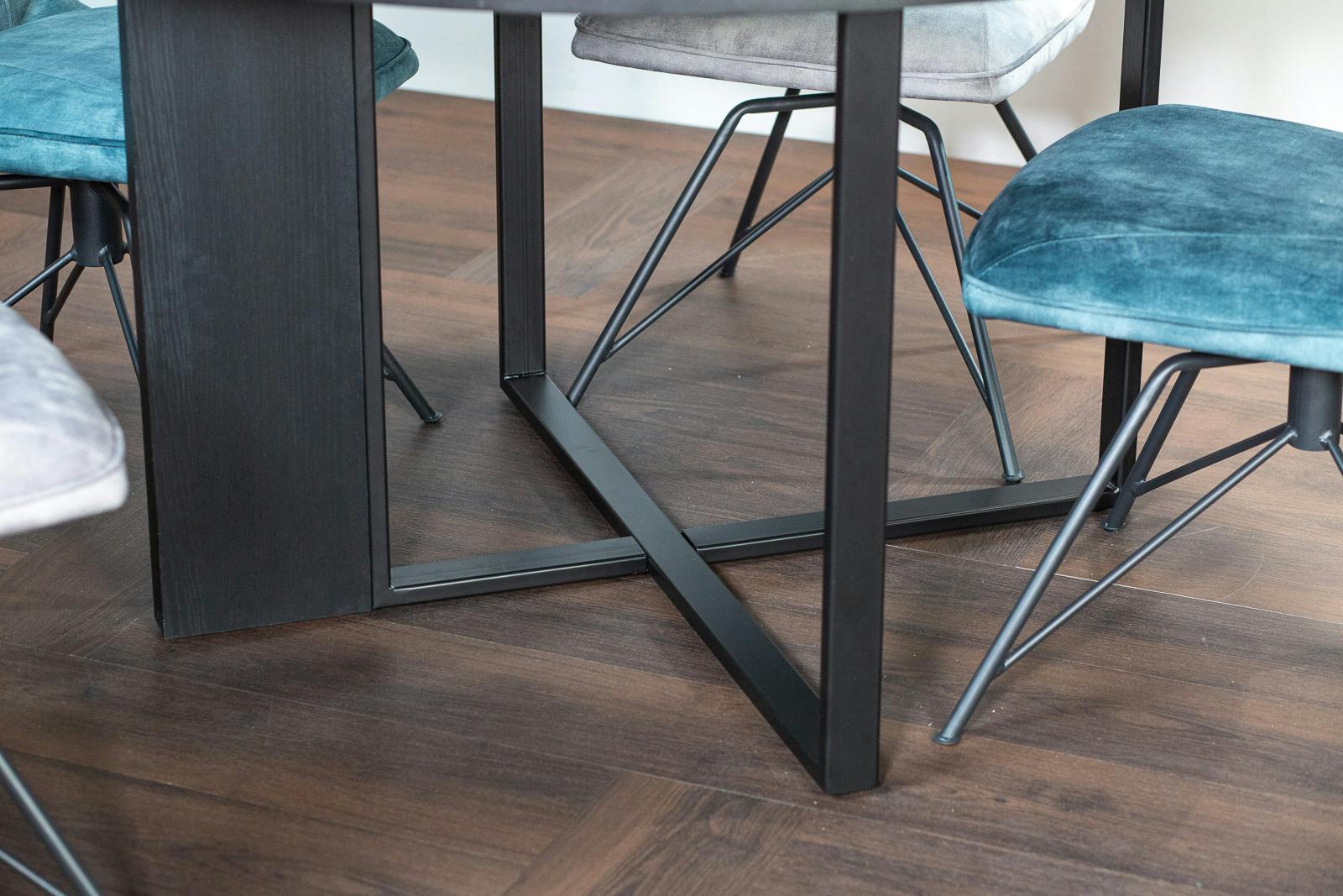 Table ronde en céramique blanche 160 cm FLORENCE | Tables à manger ...