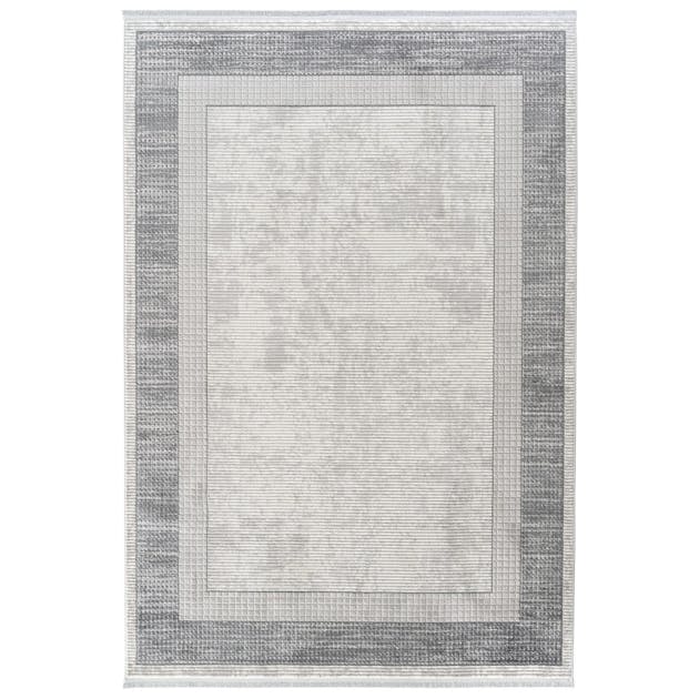 Tapis gris motifs géométriques – 120x180 cm ISTANBUL | Tapis | Pier Import