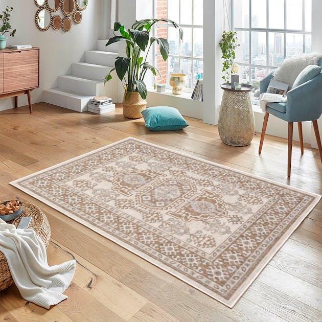 Tapis oriental marron – motifs persans, 160x230 cm ISTANBUL | Tapis ...